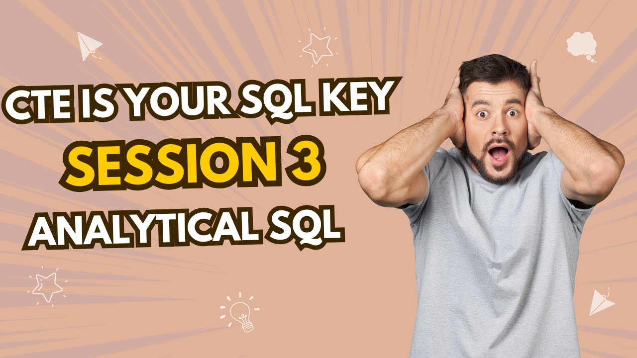4- Mastering CTE in SQL – Common Table Expressions From Zero To Hero - Analytical SQL in Arabic ...