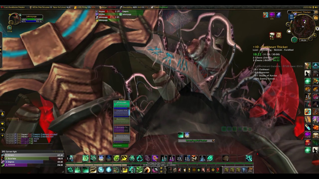 World Of Warcraft | DT+10 2 chest run - YouTube