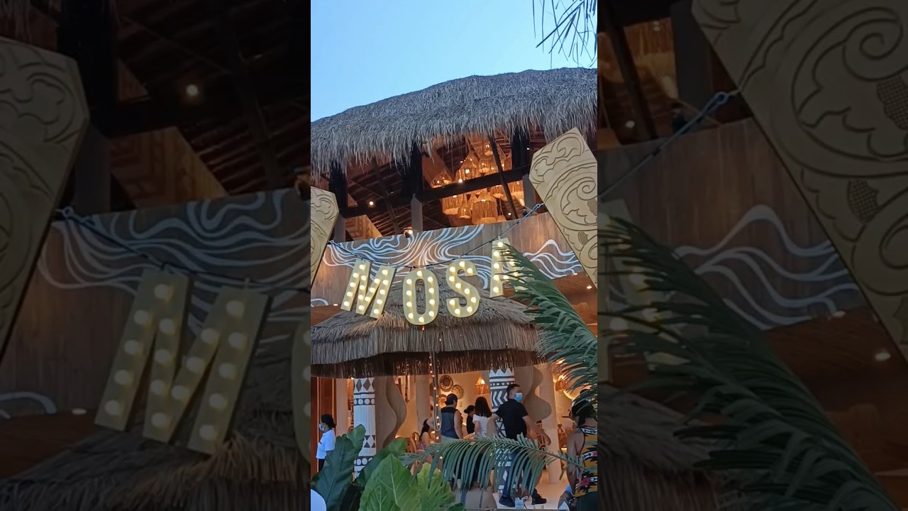 Newest Instagramable restaurant in panglao bohol. @Mosa restaurant ...