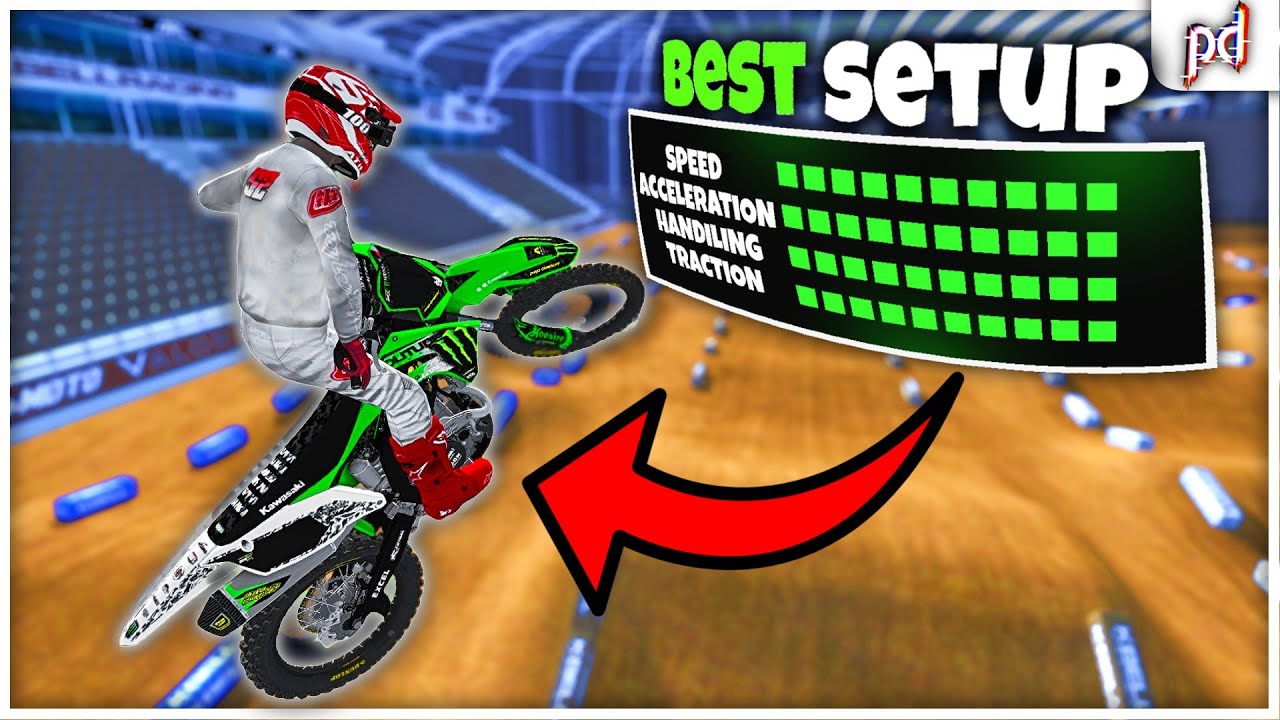 THIS SETUP MADE ME A *PRO* AT SUPERCROSS - MX Bikes (Kawasaki KX250F ...