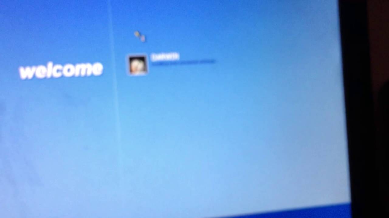 Windows Xp boot up - YouTube