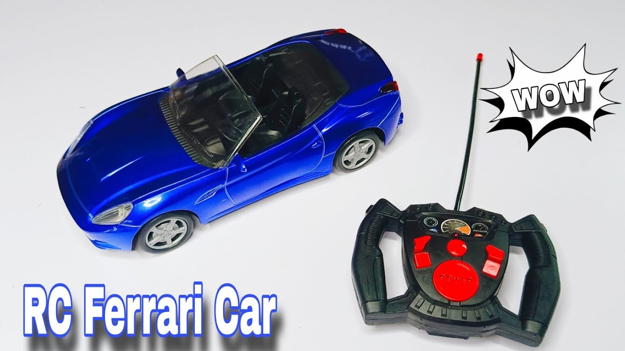 Remote Control Ferrari Car Unboxing Video || Remote Control Car ...
