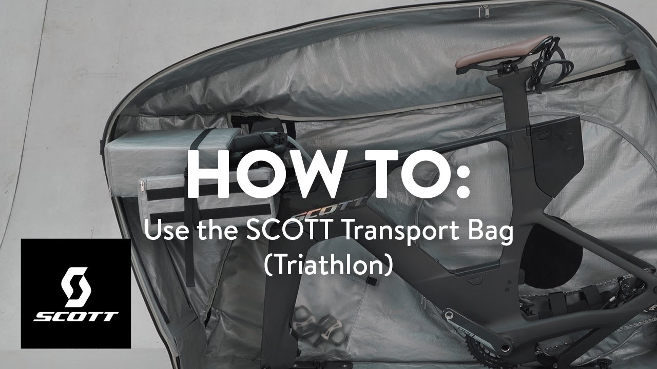 How to use the SCOTT Transport Bag Triathlon Bikes