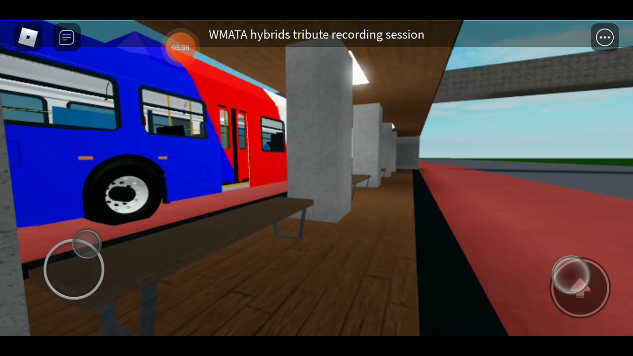 ROBLOX WMATA Hybrid's and CNG's tribute recording re-made wrapped up ...