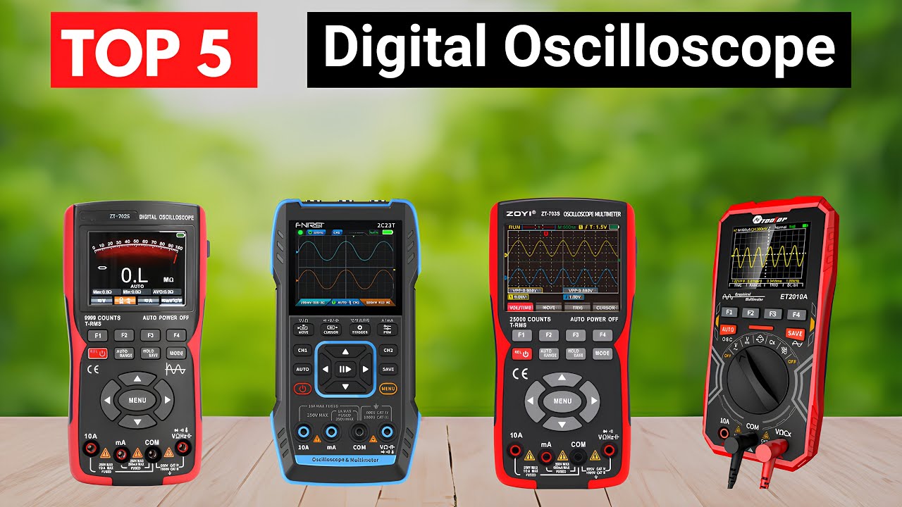 Top 5 Digital Oscilloscope - Watch This Before You Buy - YouTube