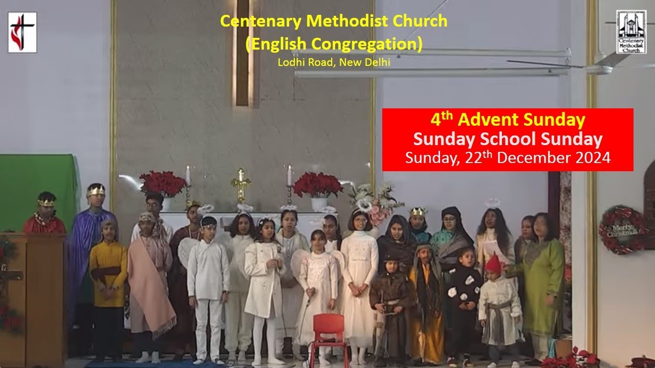 Centenary Methodist Church English New Delhi's - YouTube