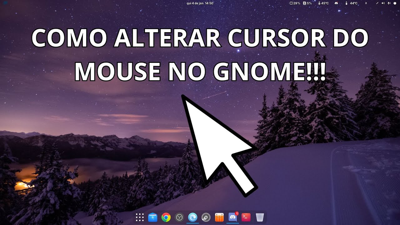 COMO ALTERAR TEMA DE ÍCONES E CURSOR DO MOUSE EM QUALQUER DISTRO GNOME ...