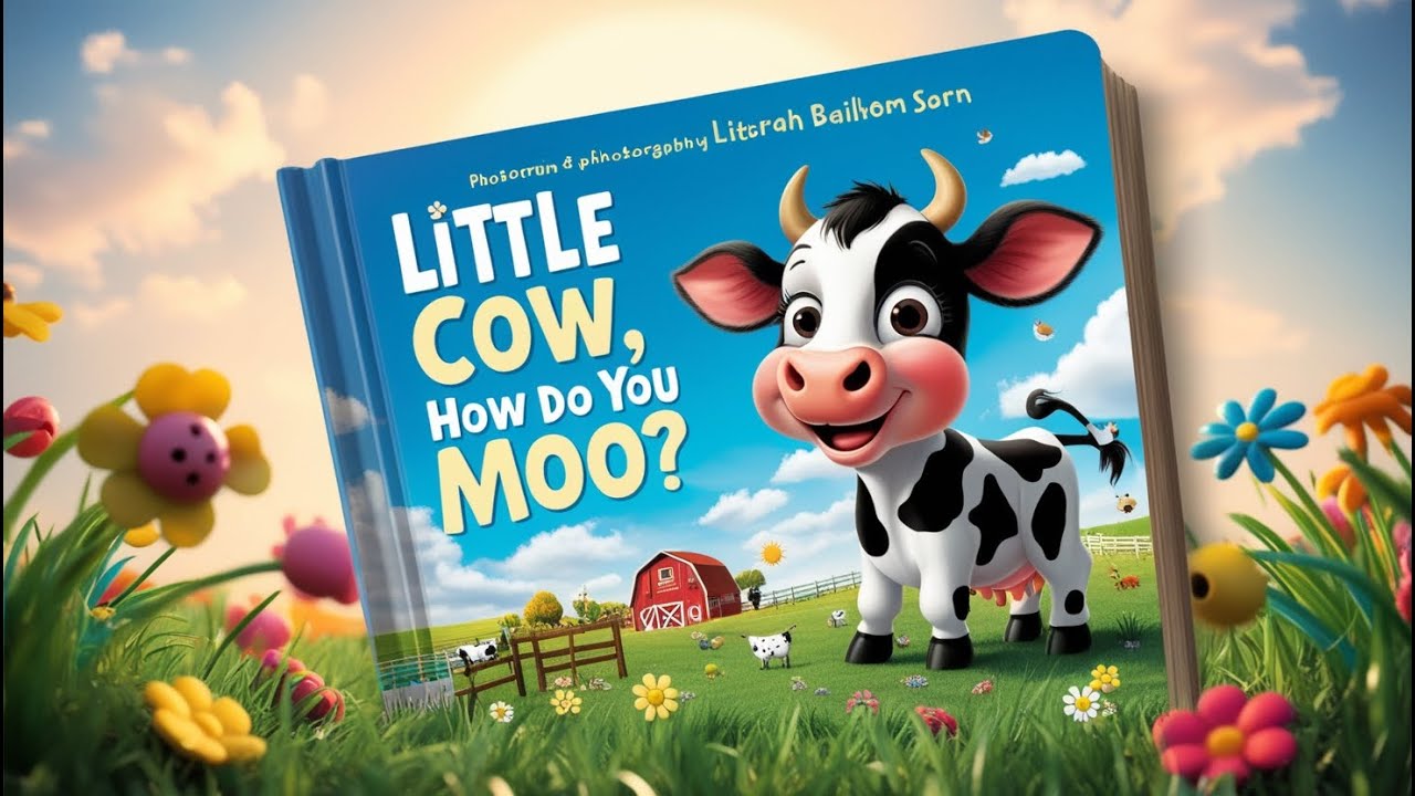 Little Moo Baby - Fun Nursery Rhyme and Cow Song for Kids🎶🐮 - YouTube