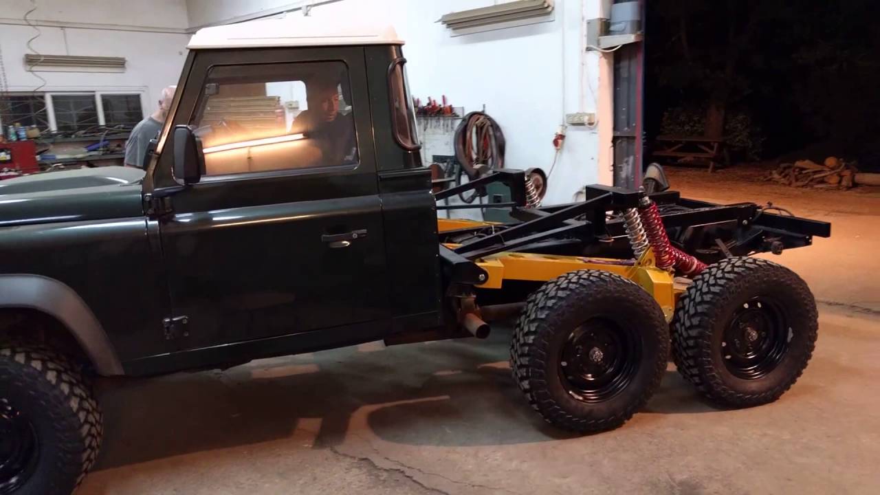 Land rover 6X6 kit, made in israel. - YouTube