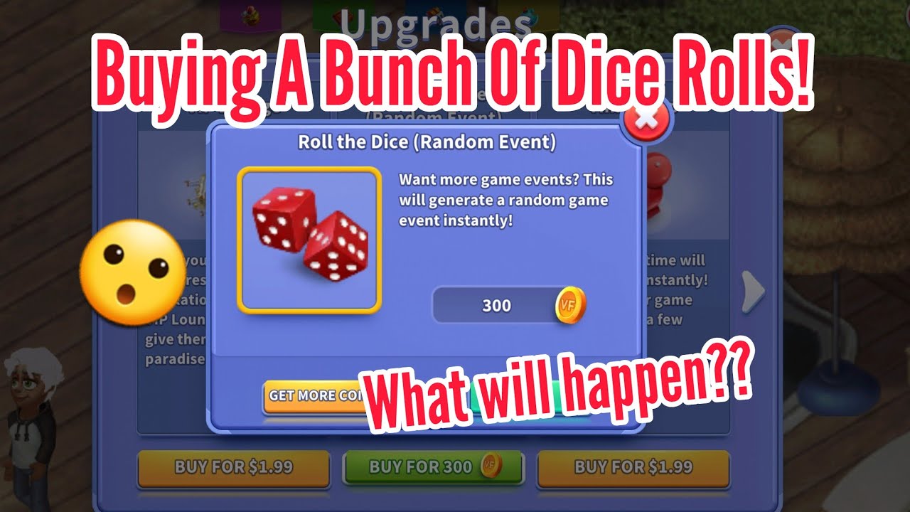 Buying A Bunch Of Dice Rolls (Random Events) | Virtual Families 3 ...