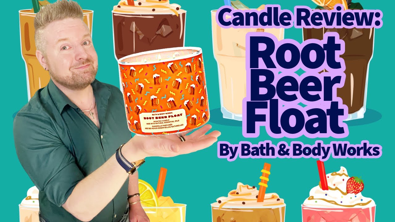 Candle Review: Root Beer Float by Bath and Body Works - YouTube
