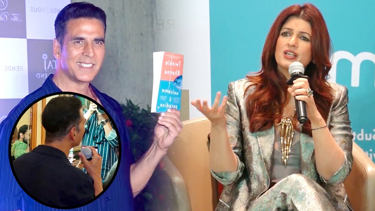 Stars Graced Twinkle Khanna's 'Welcome to Paradise' Book Launch - YouTube