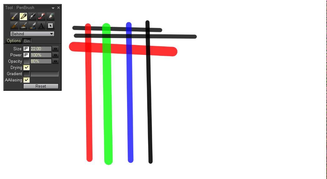 color line test 2 - erase - YouTube