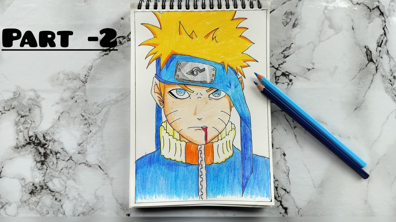 How To Draw Naruto Uzumaki || Easy Naruto Uzumaki Drawing Step-by-step ...