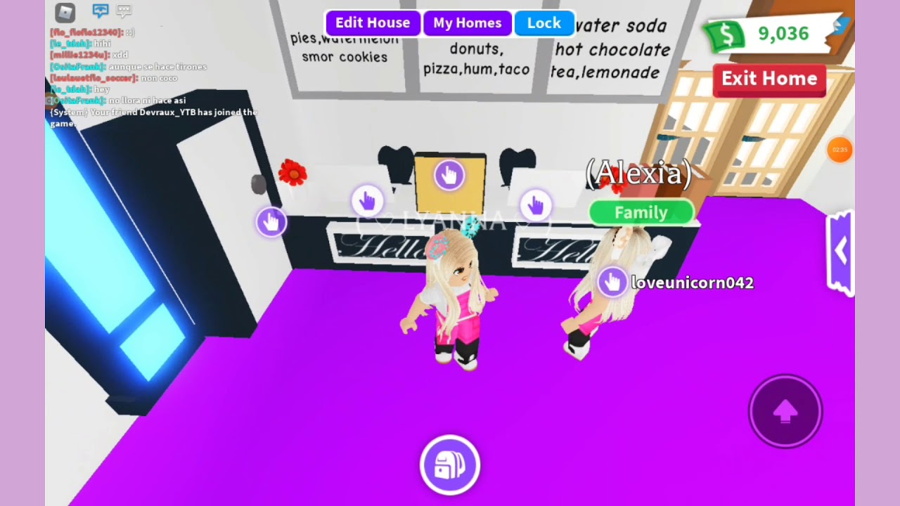 restaurant in adopt me with the best employee 👩‍🍳👩‍🍳 - YouTube