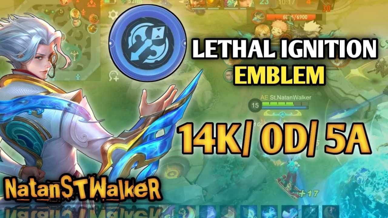 Lethal Ignition Emblem For Natan !!! Natan Gameplay!!! mlbb - YouTube