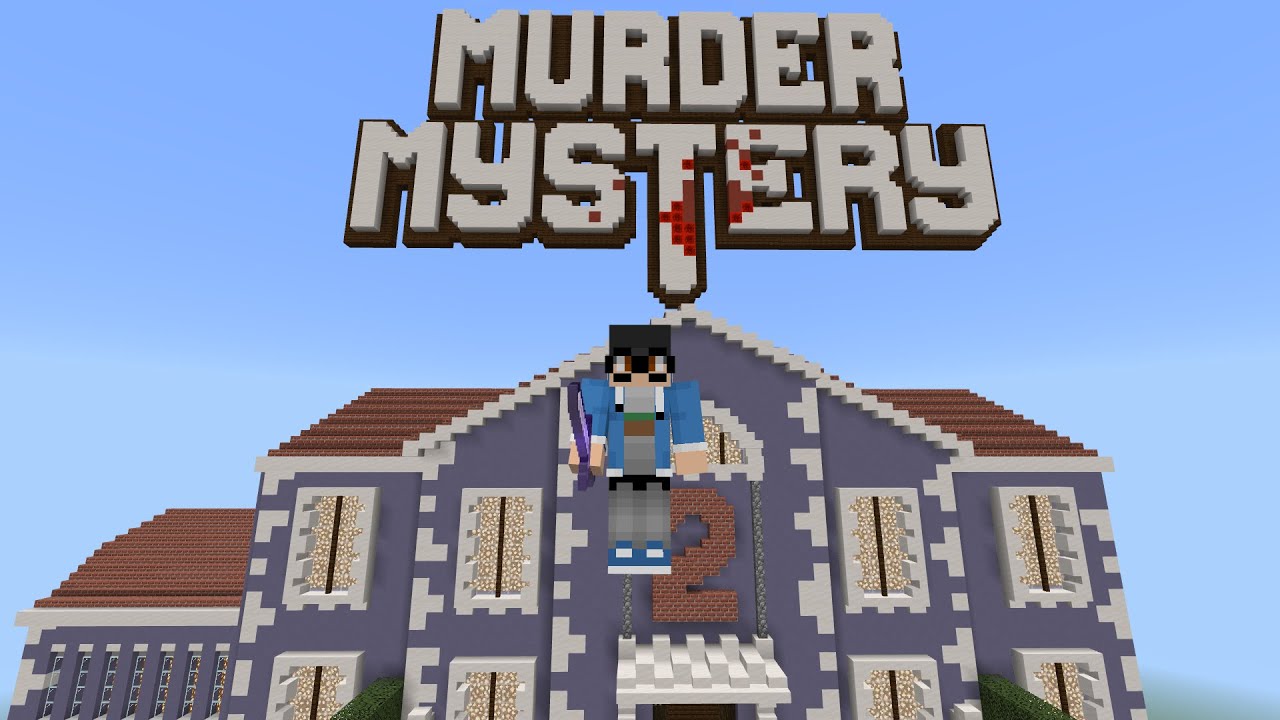 MURDER IN THE MANSION!!! Minecraft Murder Mystery - YouTube