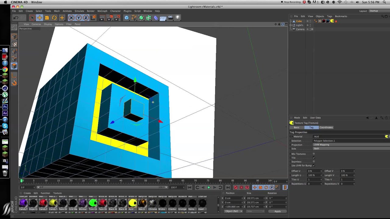 [C4D Modeling Series] TuT 2 - Polygons/Shaping - YouTube