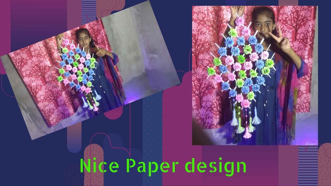 Nice Paper Design Today Vlogs - YouTube