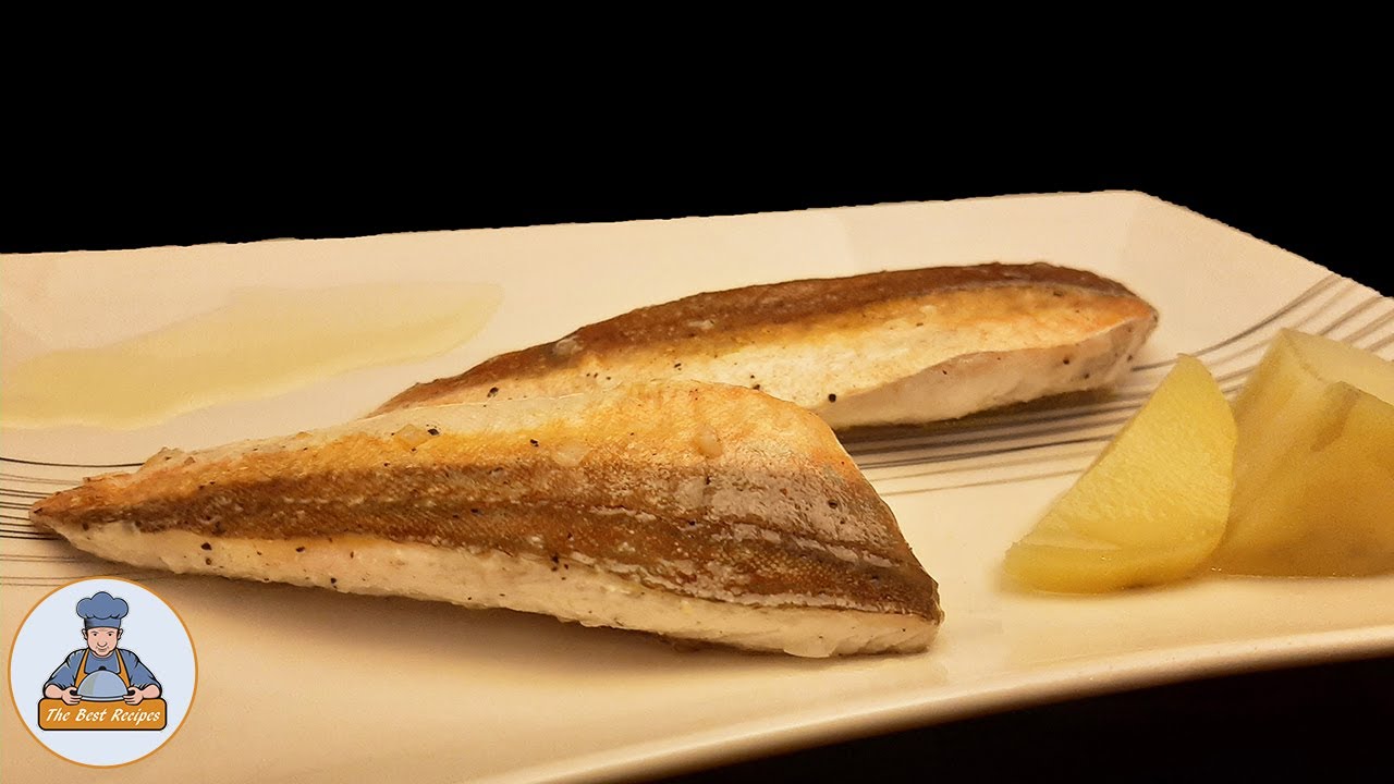 Filets de Rouget grondin au Four : Recette de poisson saine - YouTube