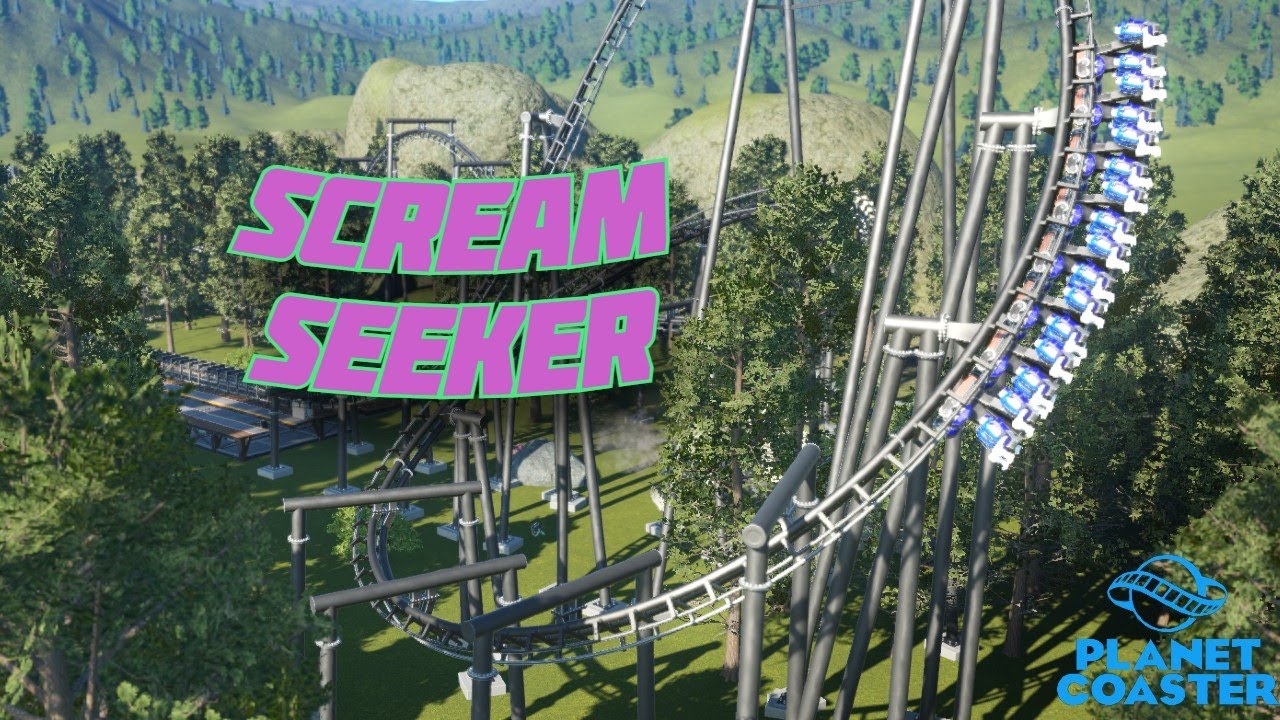 Scream Seeker | Planet Coaster Concept | Off Ride + On Ride POV - YouTube