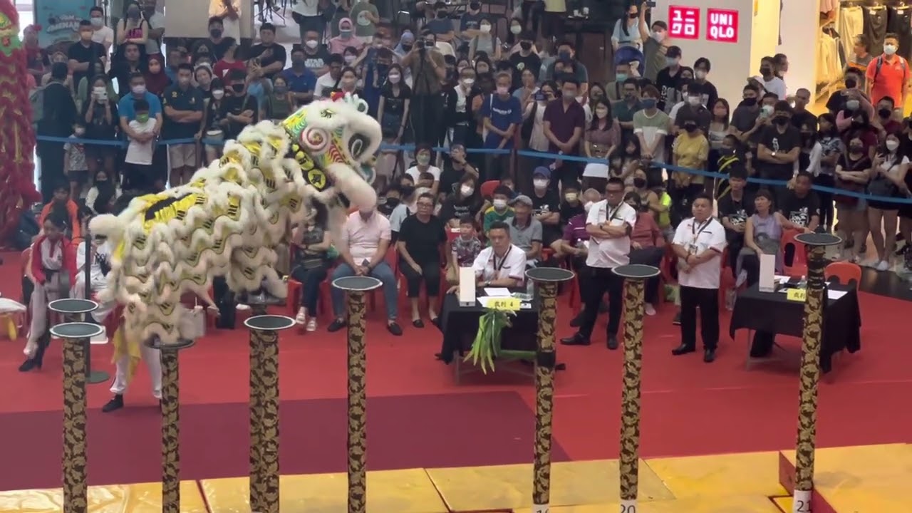 1st Southeast Asian Lion Dance Championship - [Singapore] Winner ...