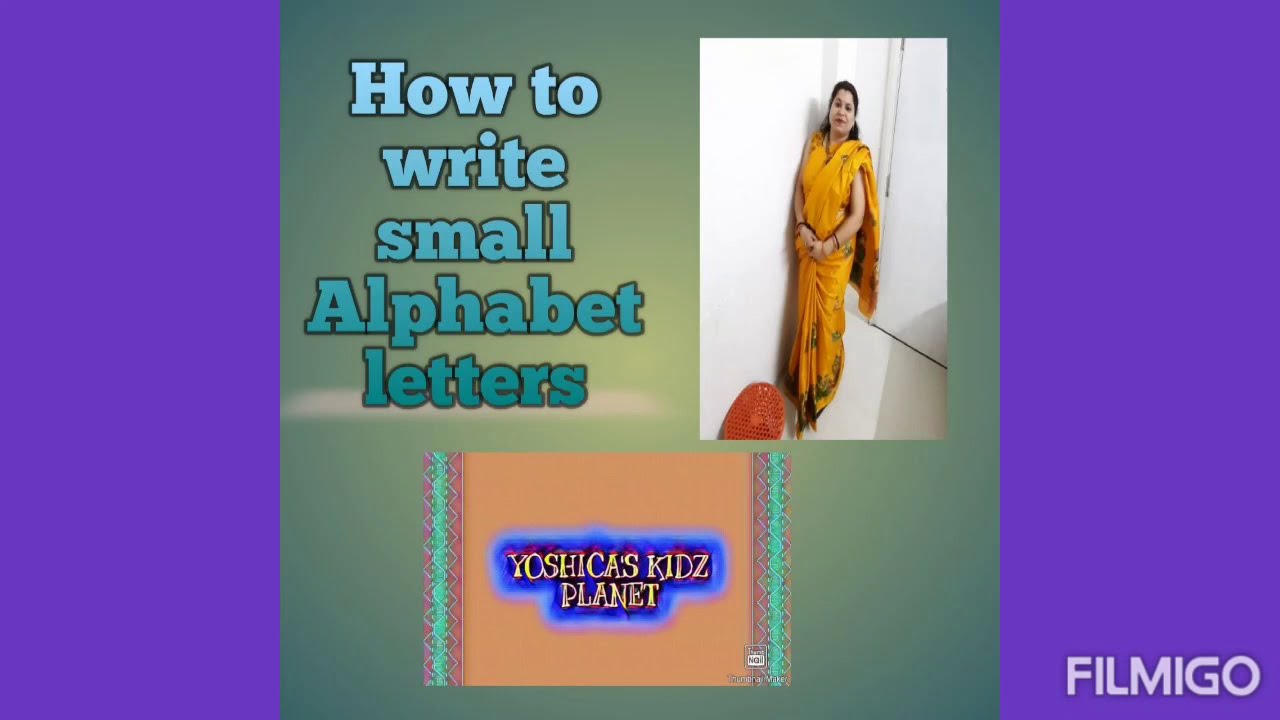 How To Write Small Alphabet Letter II Small Letter Practice for Kids ...
