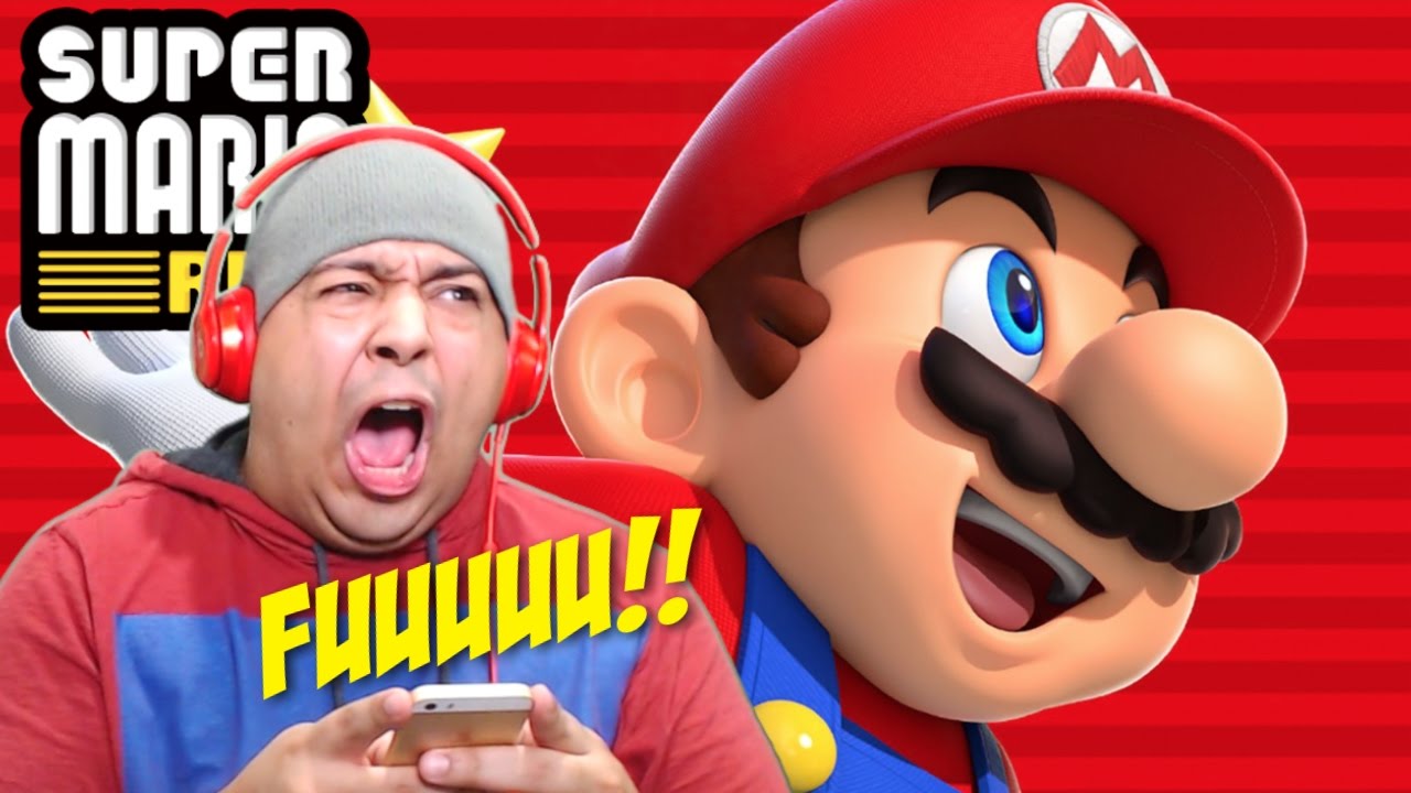 WHY IS IT SO F#%KING HARD!? (pause) [SUPER MARIO RUN] [#03] - YouTube