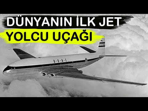 Dünyanın İlk Jet Havayolu Uçağı   De Havilland Comet