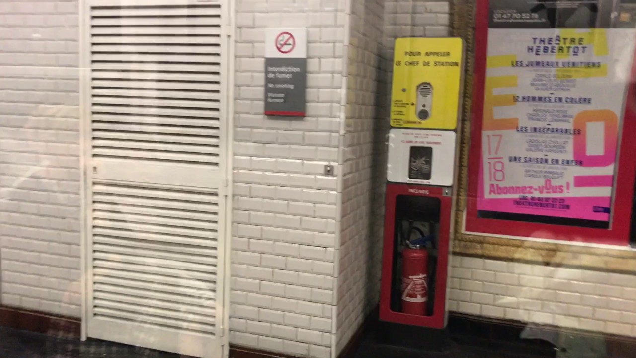 Paris Metro Line 10 Gare d Austerlitz to Mabillon - YouTube