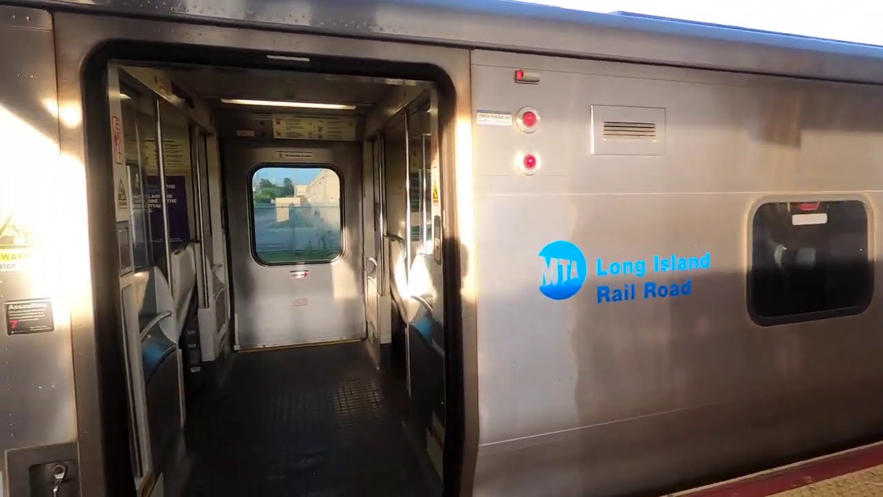 ⁴ᴷ⁶⁰ Long Island Railroad Full Ride from Long Beach, NY to Woodside ...