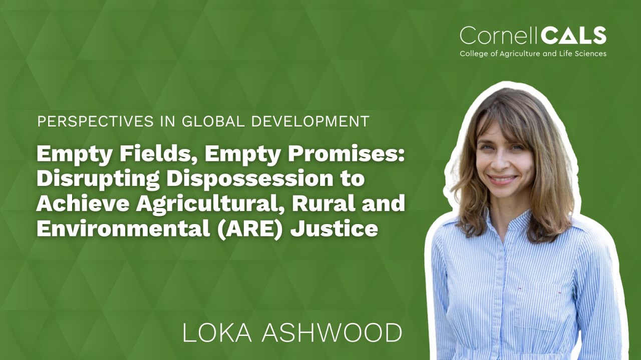 Empty Fields, Empty Promises with Loka Ashwood - YouTube