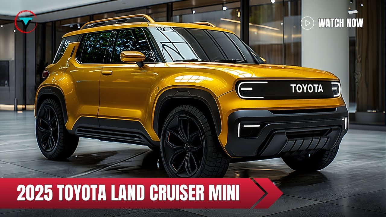 Nuova Toyota Land Cruiser "Mini" 2025 Svelata - YouTube