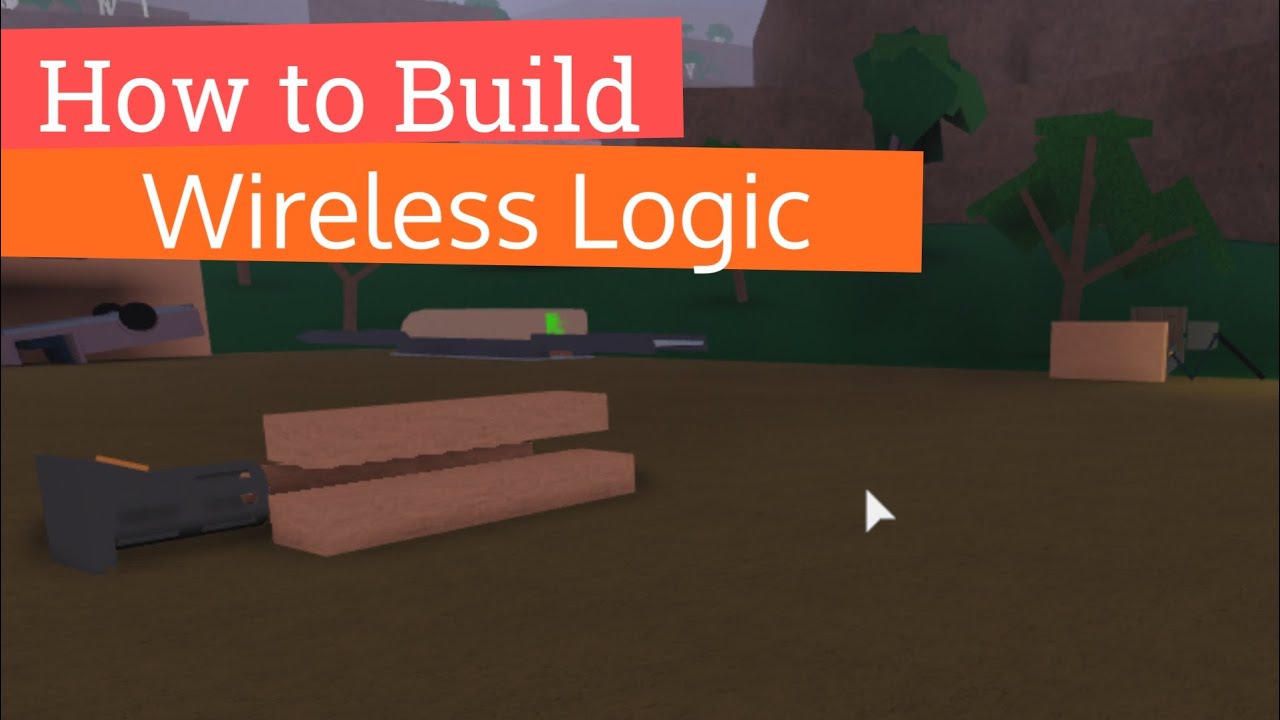 How to Build: Wireless Logic | Lumber Tycoon 2 - YouTube