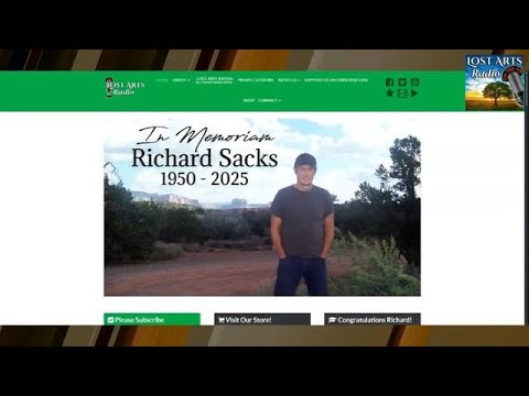 Honoring Dr. Richard Sacks, Ph.D (1950-2025) - Dialogs With Dr. Cousens ...
