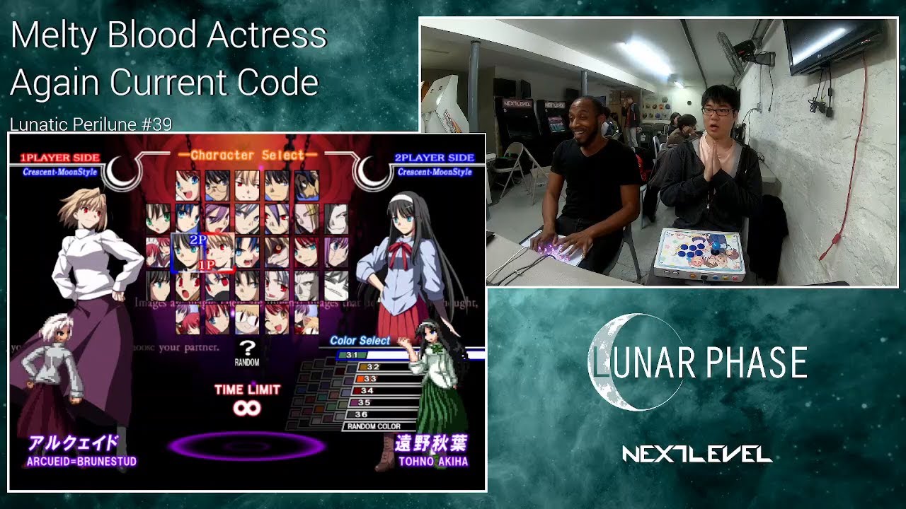 Lunatic Perilune #39: Melty Blood Actress Again Current Code - YouTube