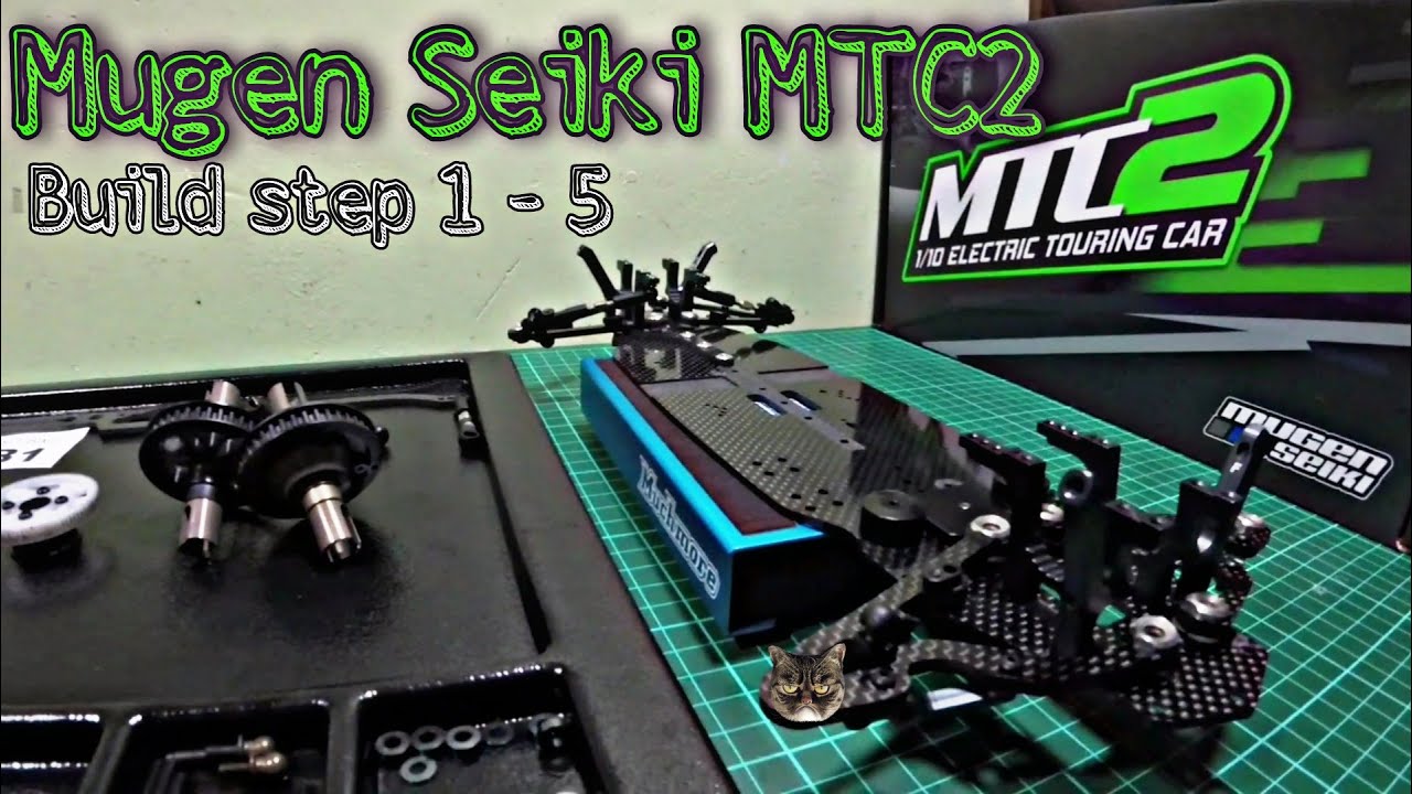 Mugen Seiki MTC2 - Build step 1- 5 - YouTube