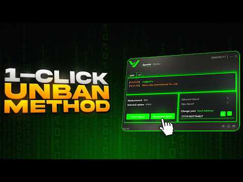 HWID Spoofer Tutorial: The 1-Click Unban Method (Explained)