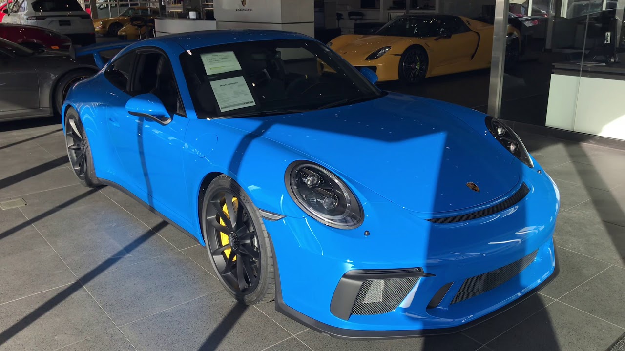 2018 Voodoo Blue Porsche GT3 - YouTube