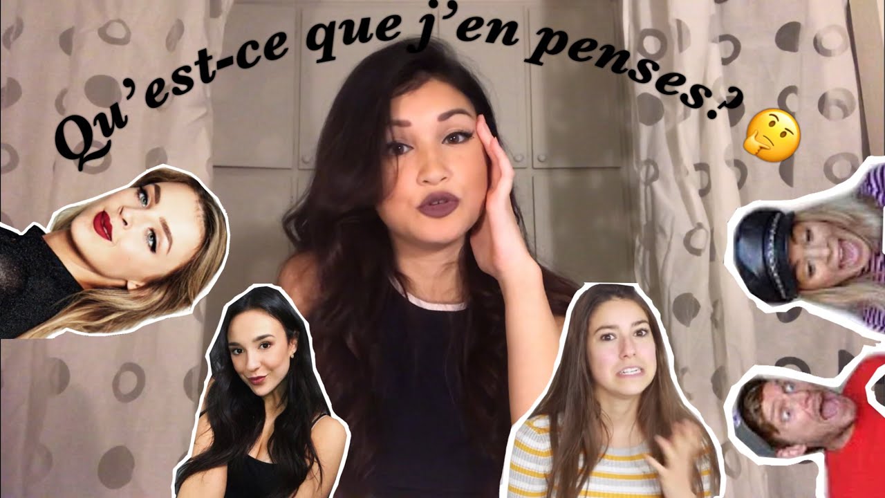 Mon opinion sur VOS YouTubers Québécois préférés! - YouTube