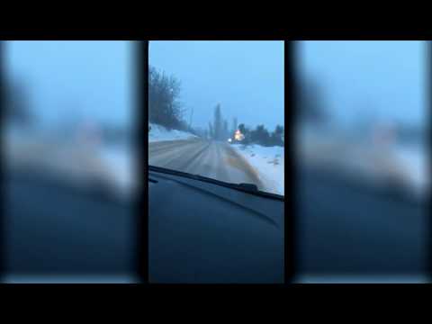 Snow Driving / Karda araba sürmek.