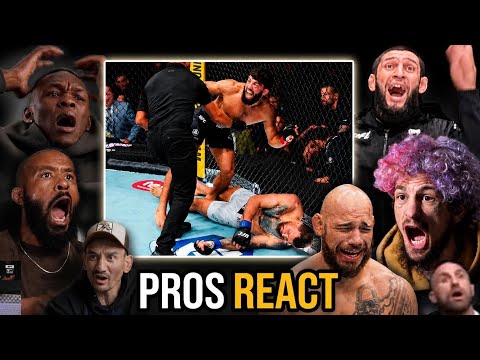 Fighters React to Arman Tsarukyan's BRUTAL KO of Ruffy at UFC 331
