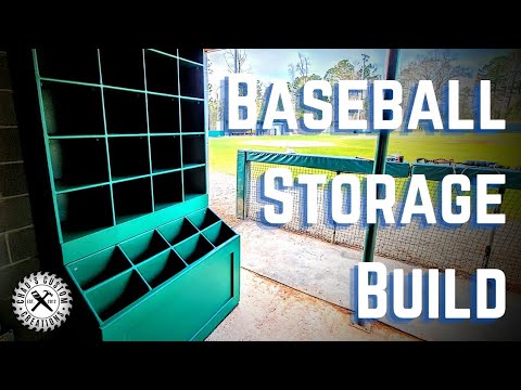 How To Build A Baseball Helmet Rack