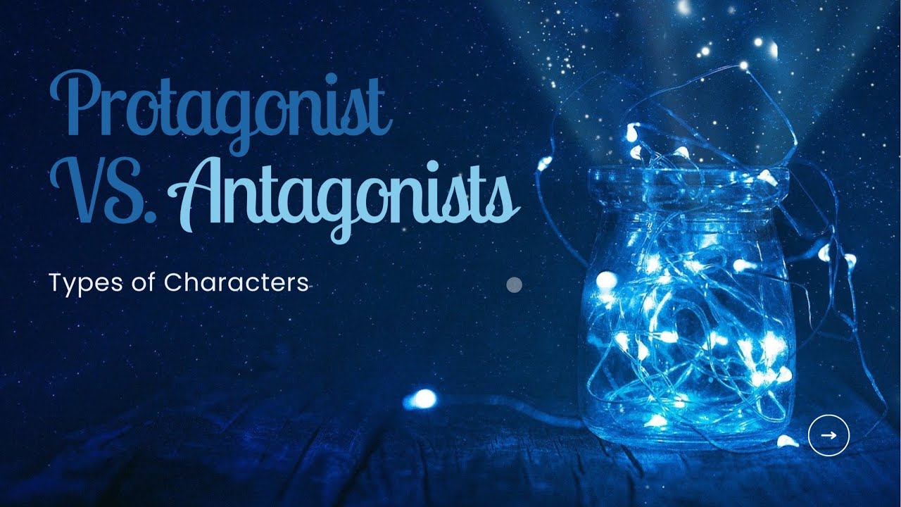 Types of Characters: Protagonist vs. Antagonists - YouTube