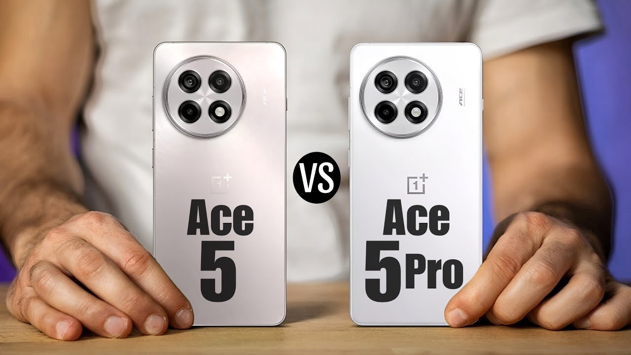 OnePlus Ace 5 Vs Ace 5 Pro -Full Comparison - YouTube