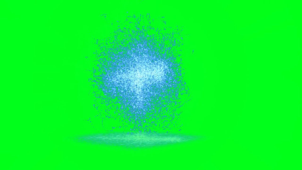 Green Screen,Particles - YouTube