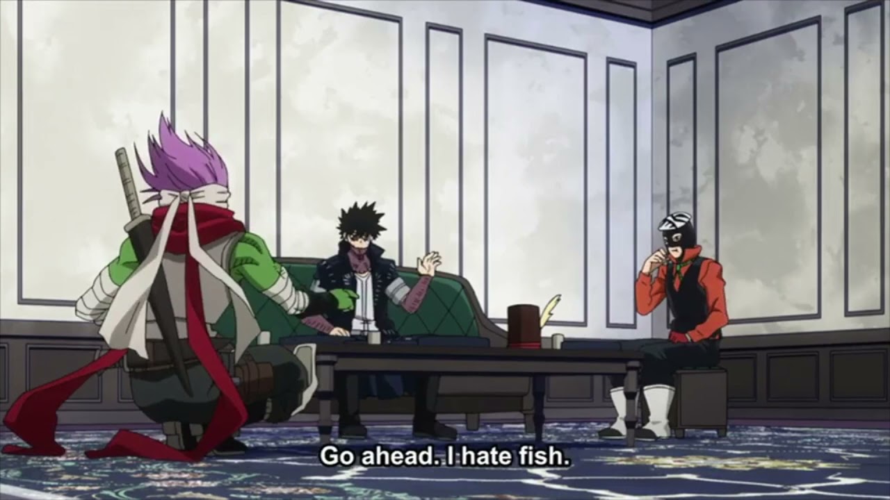 Dabi Hates Fish and Sushi.........🤮🤮 #shorts #mha #myheroacademia - YouTube