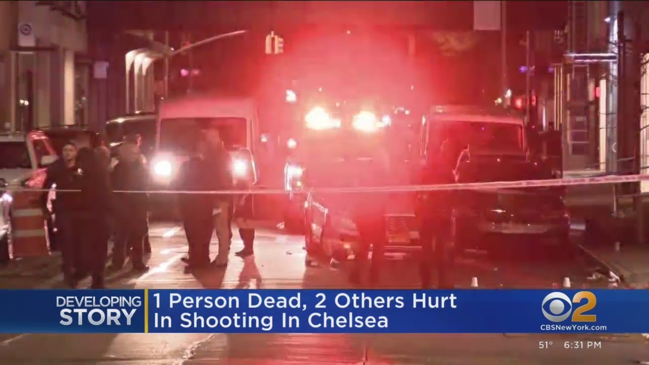 1 dead, 2 others hurt in shooting in Chelsea - YouTube