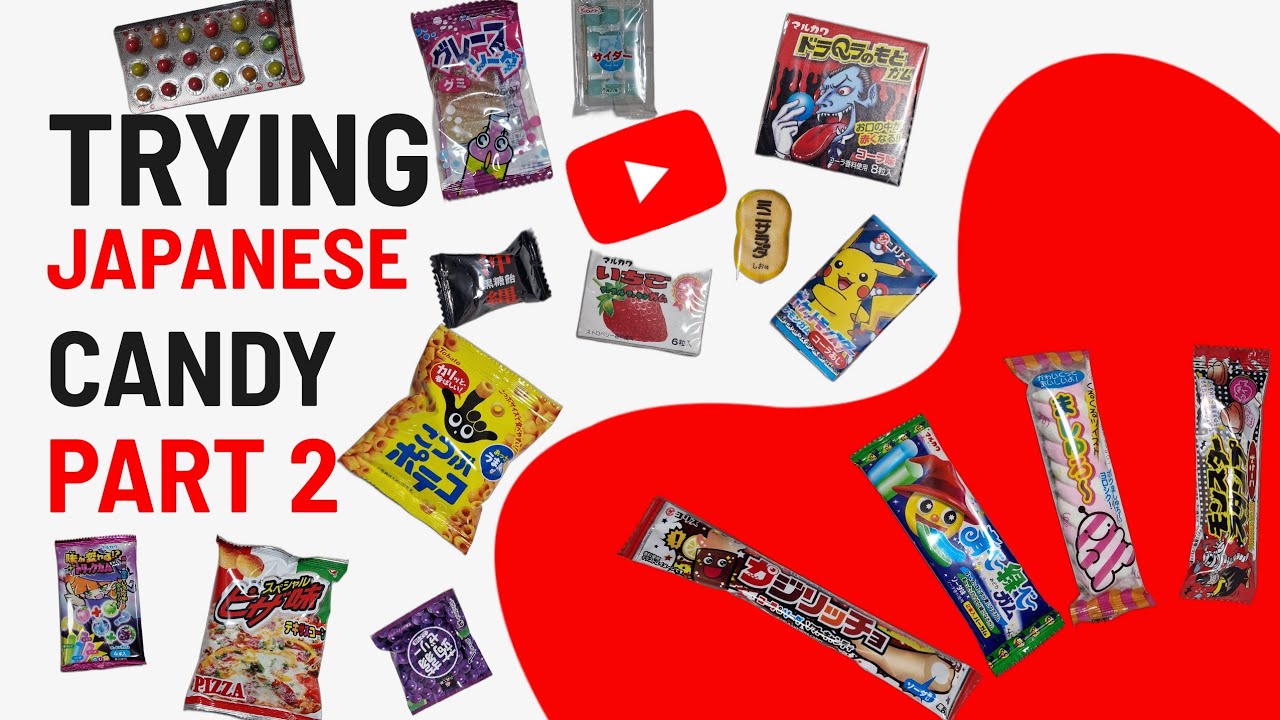British kid's try JAPANESE candy part 2 - YouTube