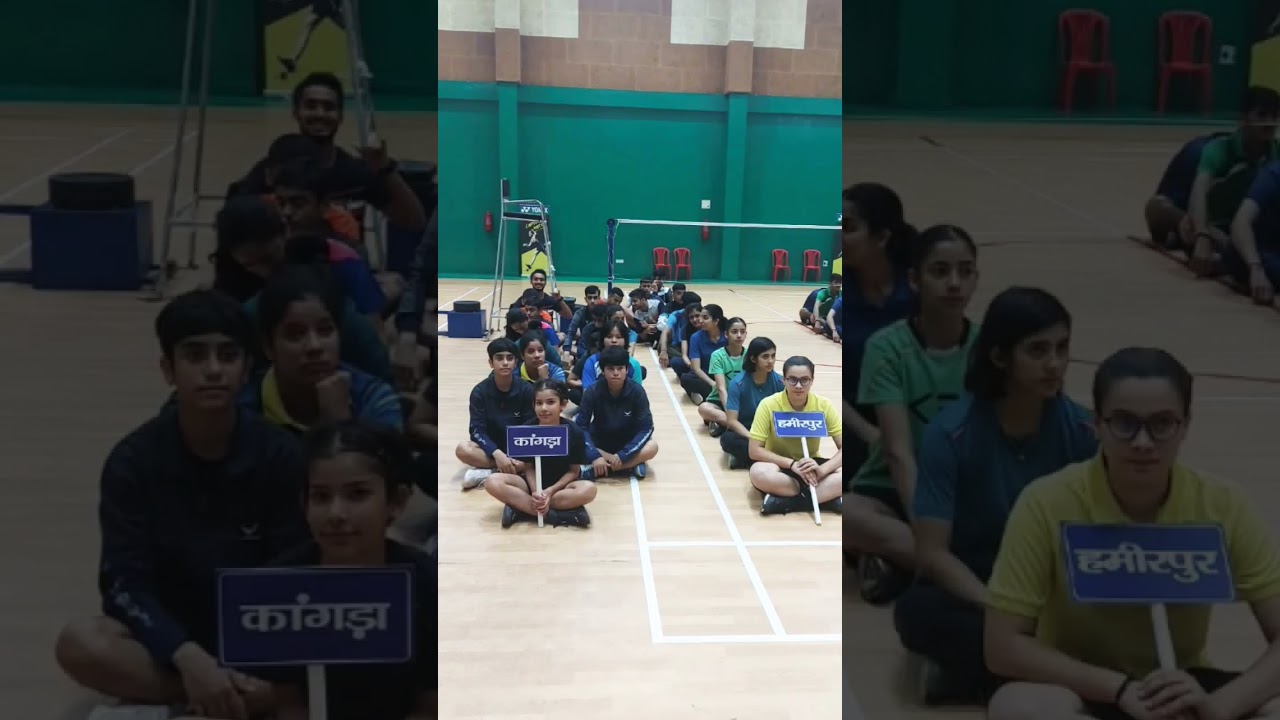 Badminton State Level Badminton tournament at Nahan Himachal Pradesh ...